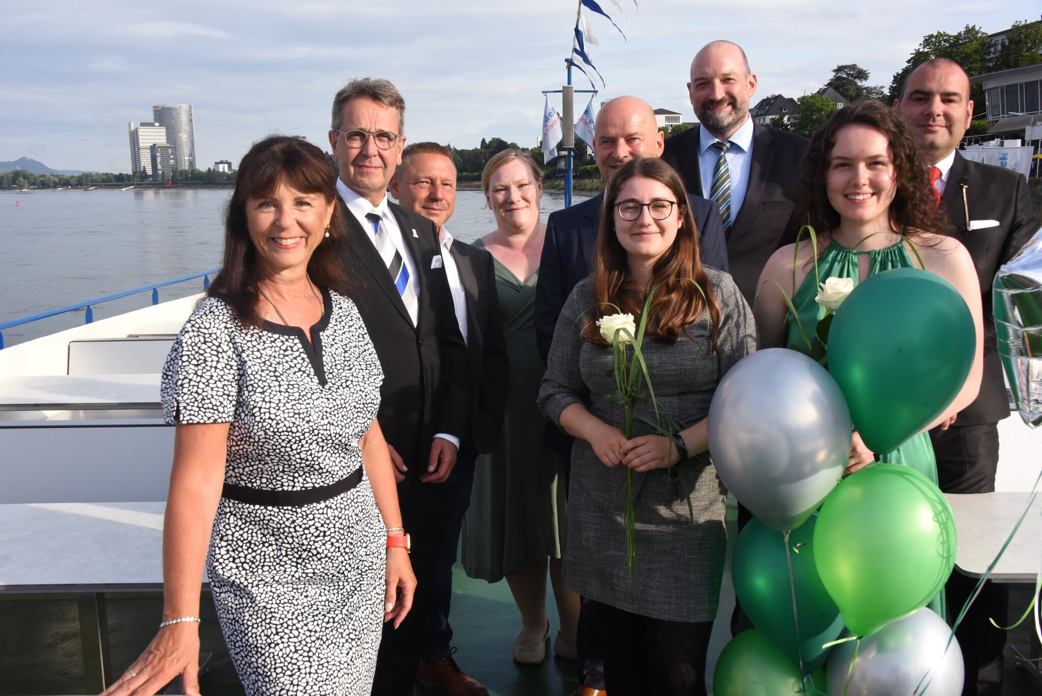 Anwaltsverein: Abschluss auf dem Rhein gefeiert - Bonn