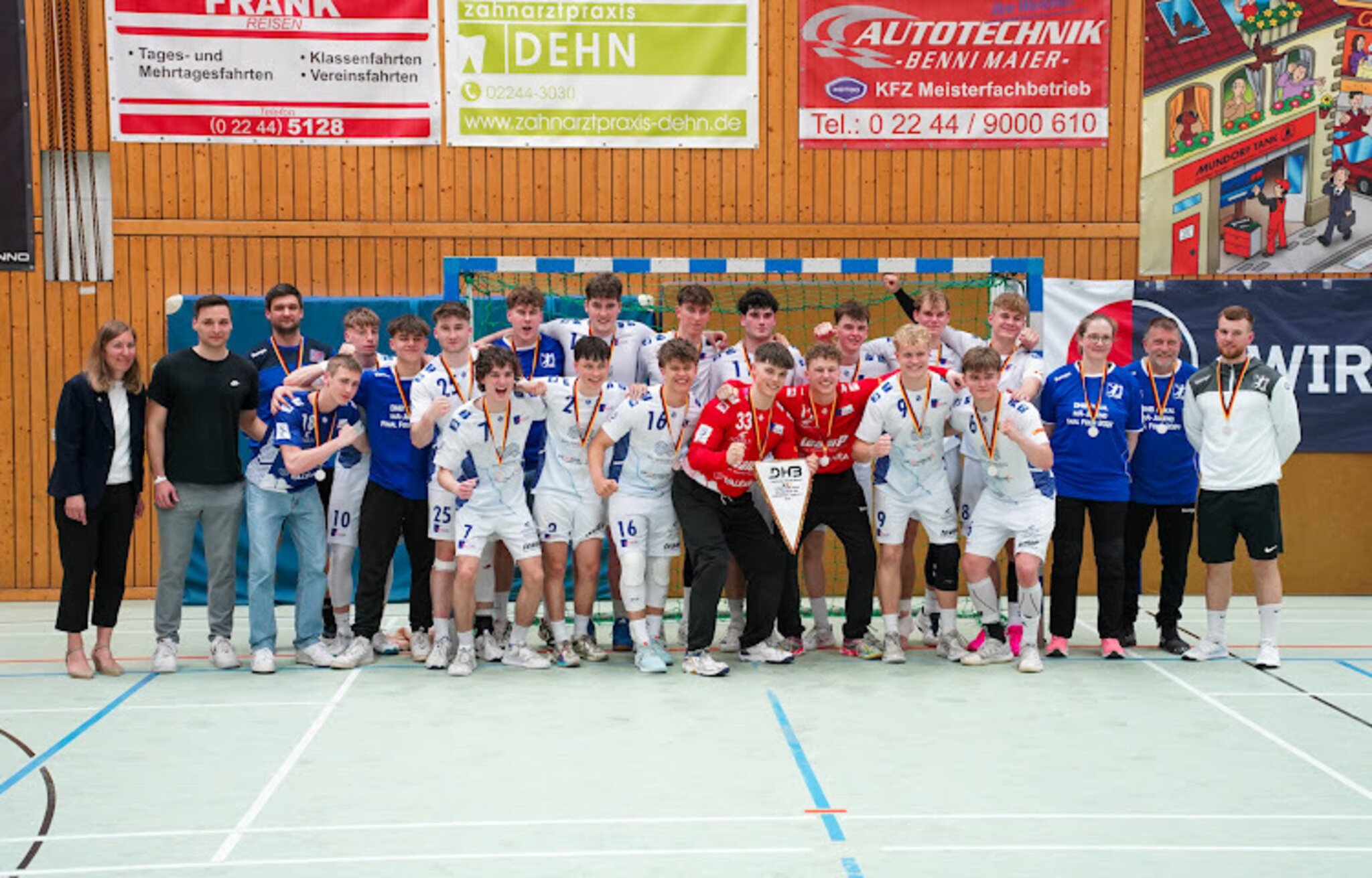 Bonner JSG: U19-Handballer beim Pokal - Beuel