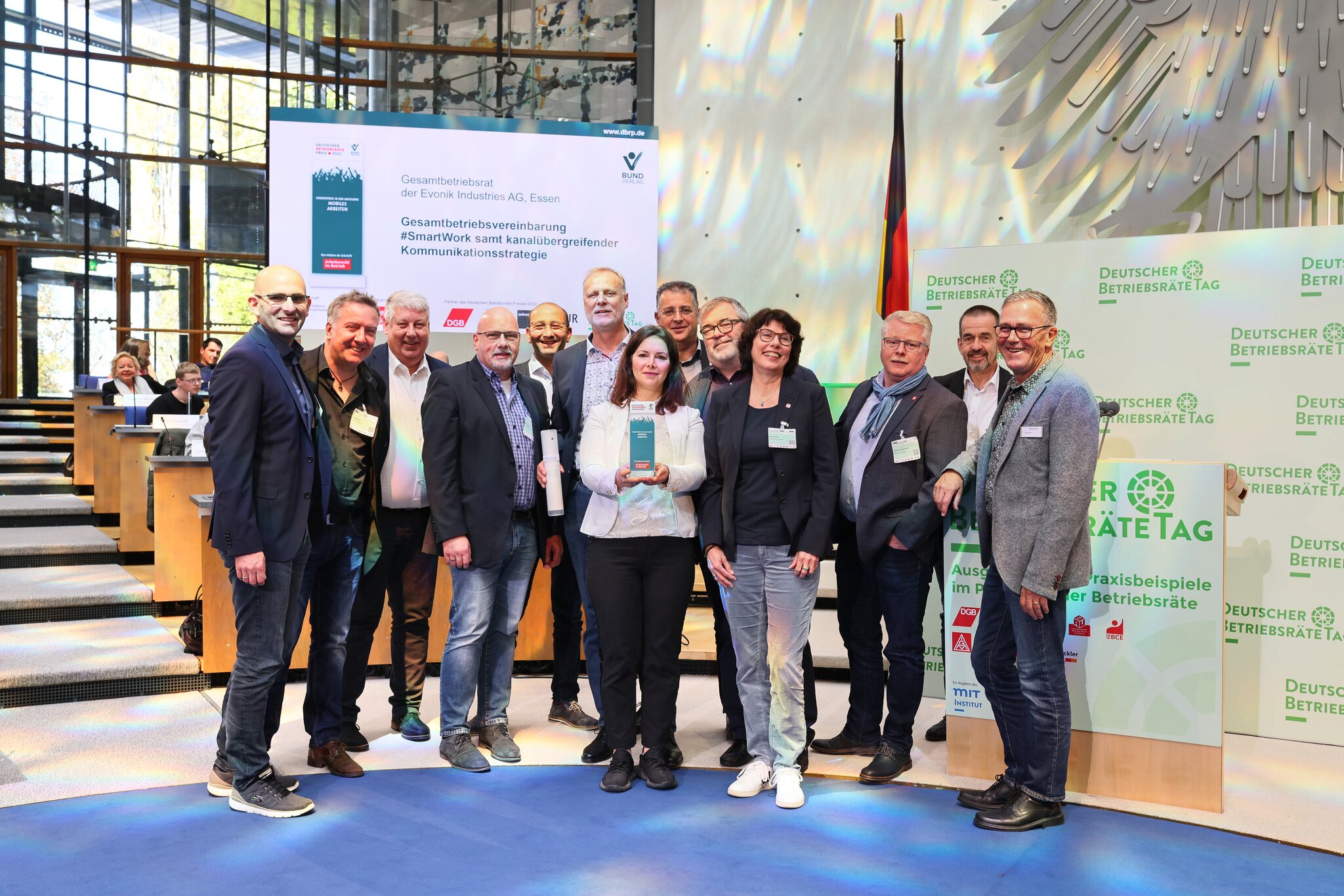 Deutscher Betriebsräte-Preis: Ausgezeichnetes #smartWork - Wesseling