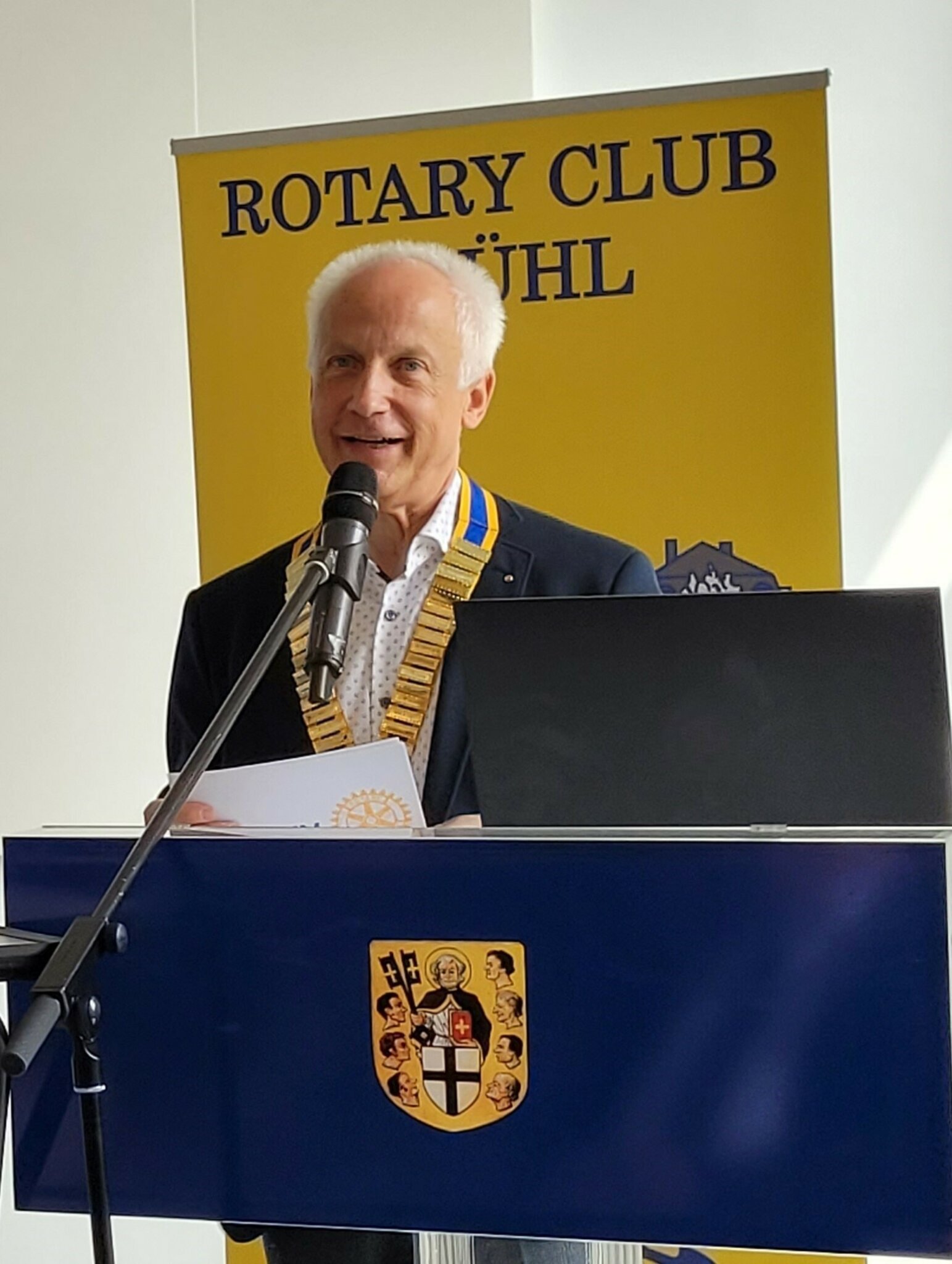 Rotary Club Brühl: Elmar Frey neuer Präsident - Brühl