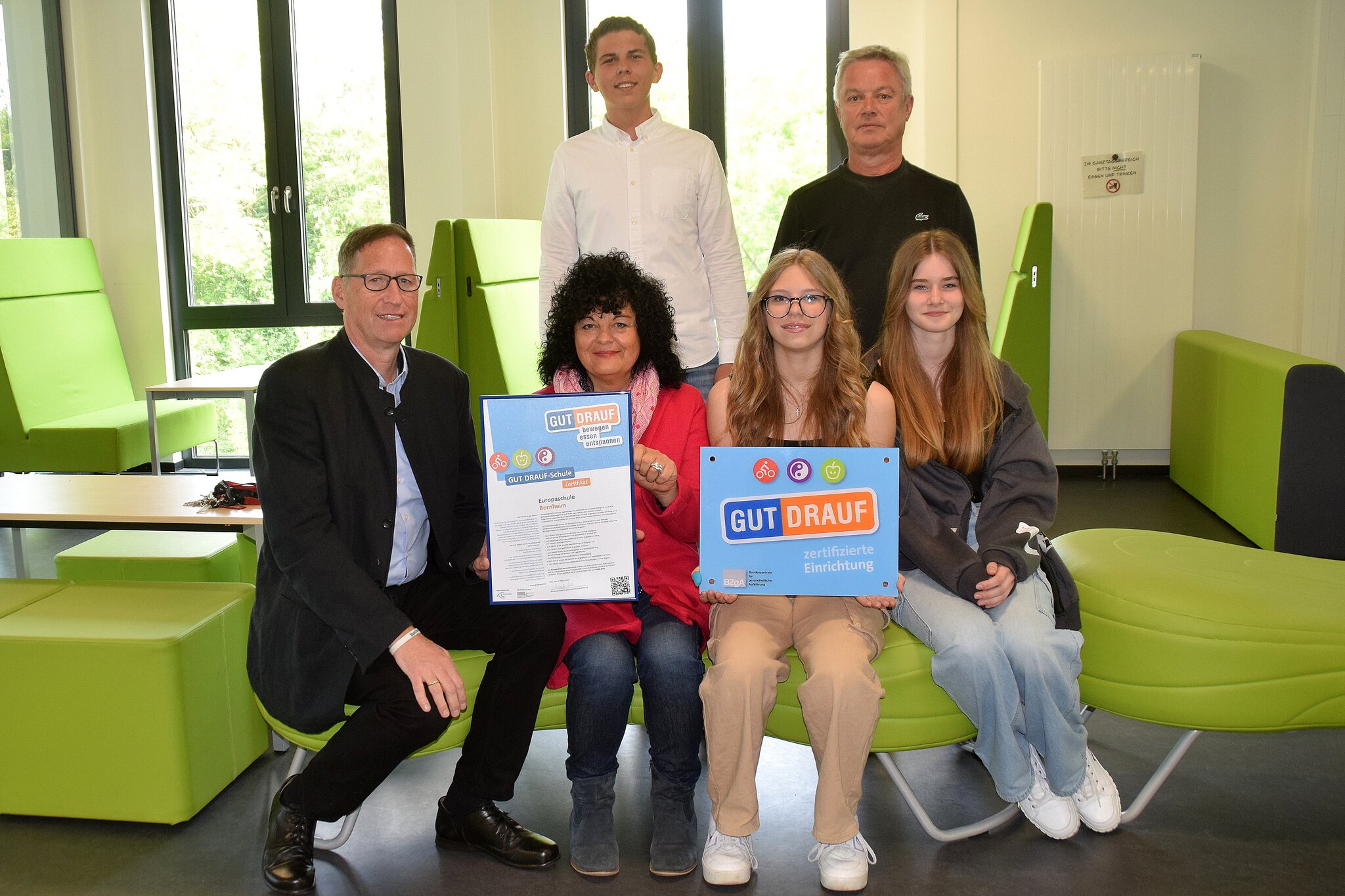 Europaschule: Europaschule zertifiziert - Bornheim