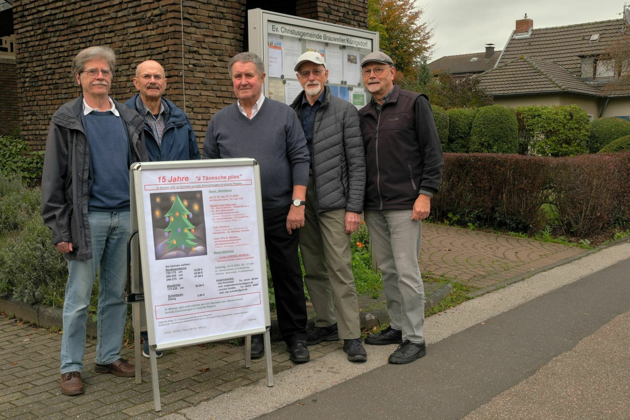 Besonderer Weihnachtsbaumverkauf: „Ä Tännsche plies“ heißt es wieder in ...