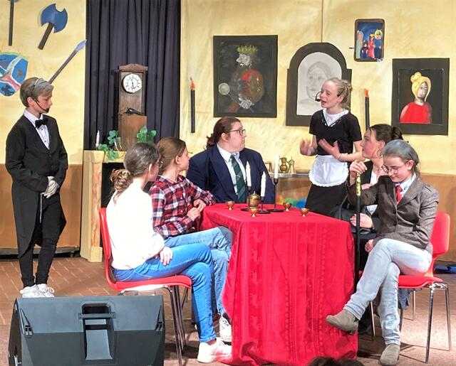 Theater AG am Silverberg-Gymnasium: Munteres Gespenst gefällt dem ...