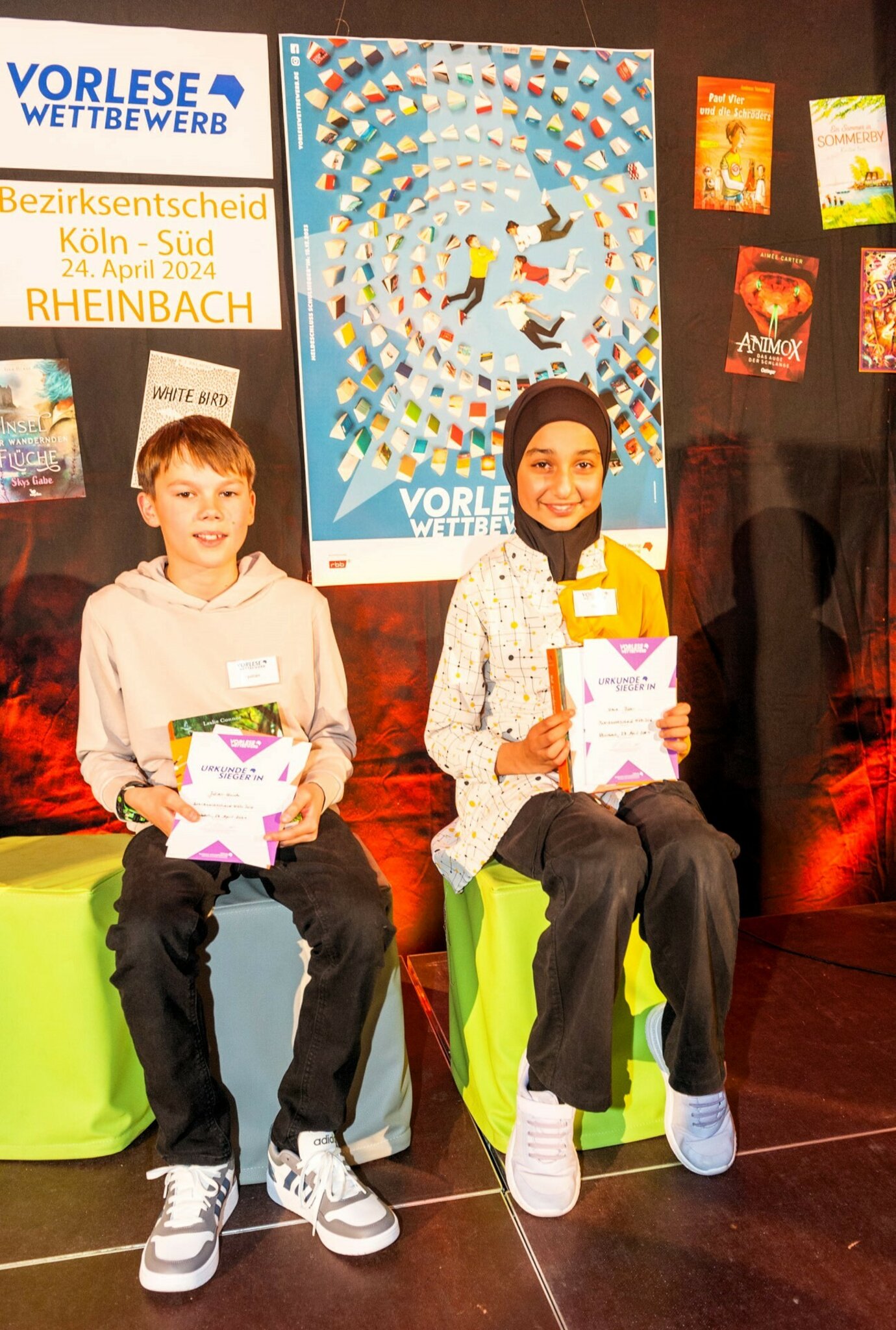 Vorlesewettbewerb: Üben macht Meister(in) - Rhein-Sieg