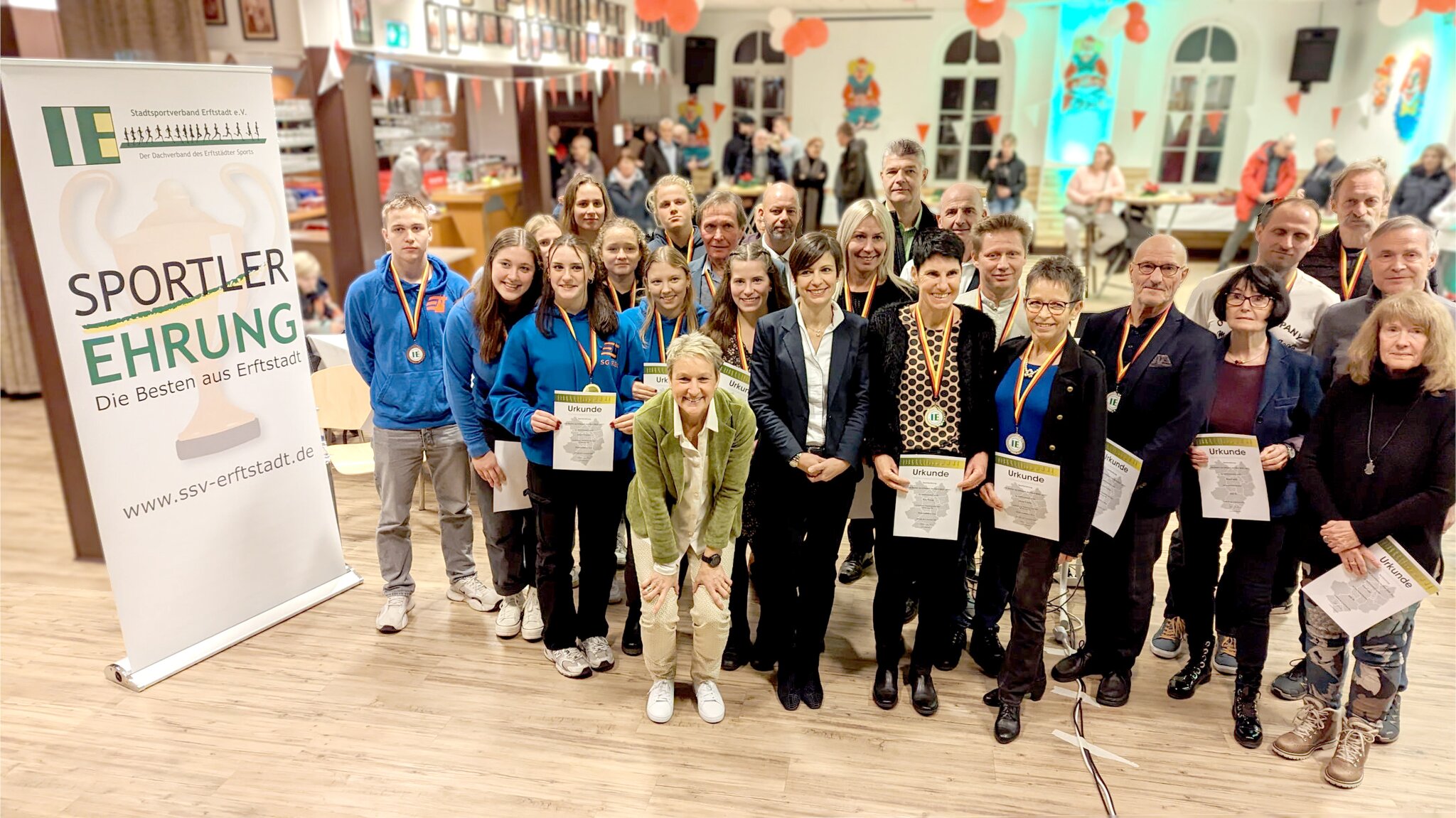 Sportlerehrung: 62 Sportler-Ehrungen - Erftstadt