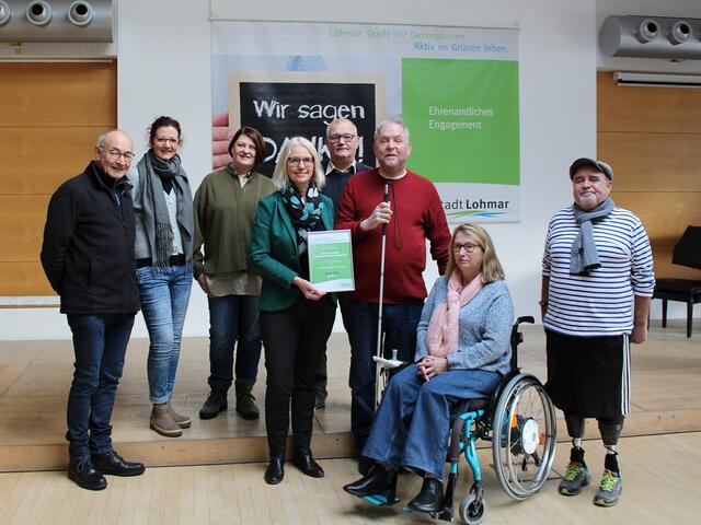Behindertenbeirat Lohmar: Ehrenamtler Peter Eschbach ausgezeichnet - Lohmar