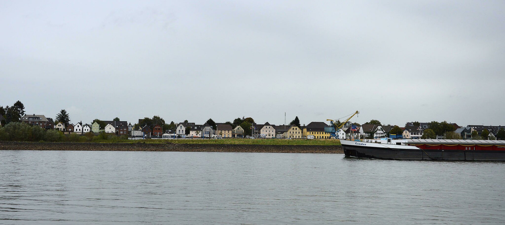 Natur: Historische Rheinfront Hitdorf