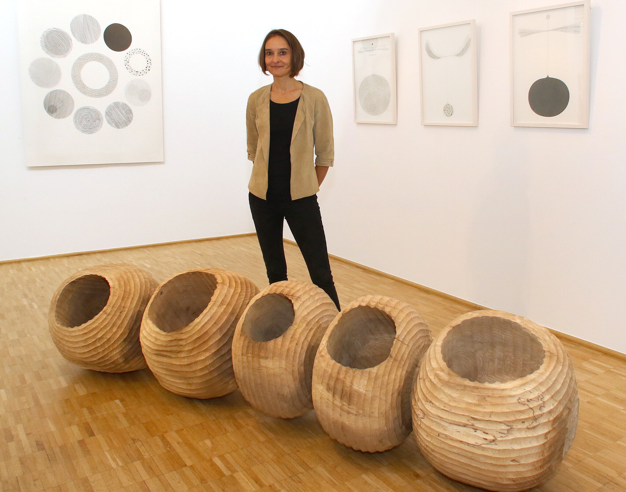 Ausstellung von Christine Haller: „Die Erde ist mir sehr eng heute ...
