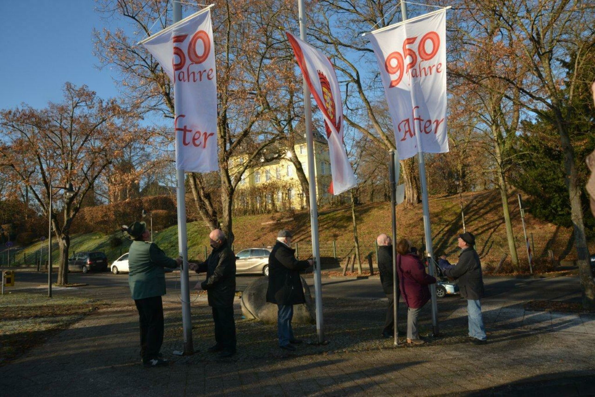 Alfter zeigt Flagge: Fünftägiges Fest zum 950. Ortsjubiläum im ...