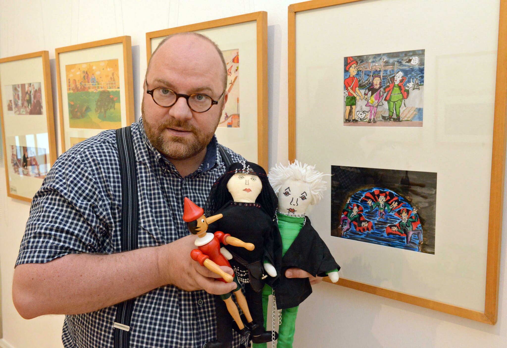 Jan Michaelis stellt aus:: Ernest Flatter - Ein Vampir in Venedig ...