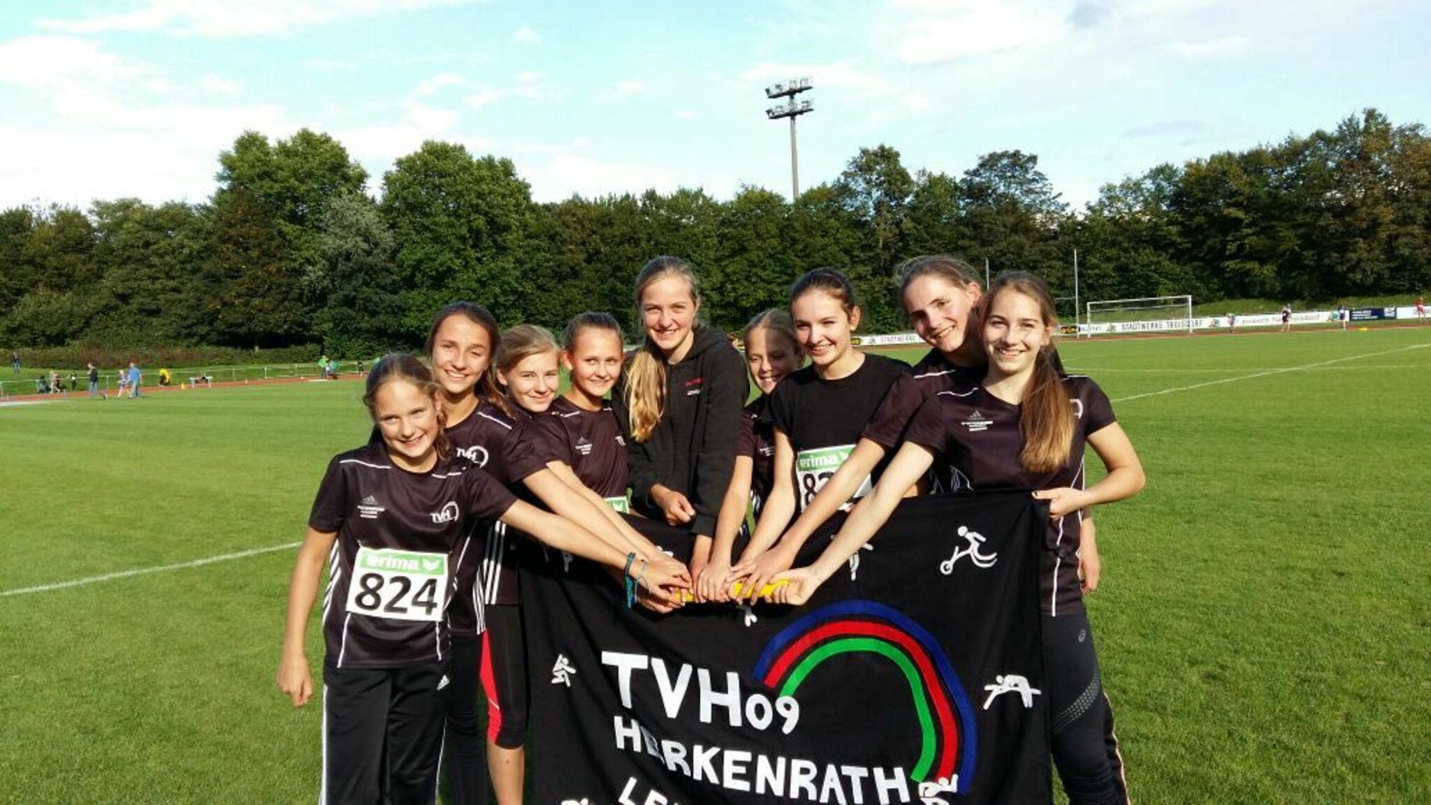 Landesfinale Weibliche Jugend U14: Sieger: die Startgemeinschaft aus ...