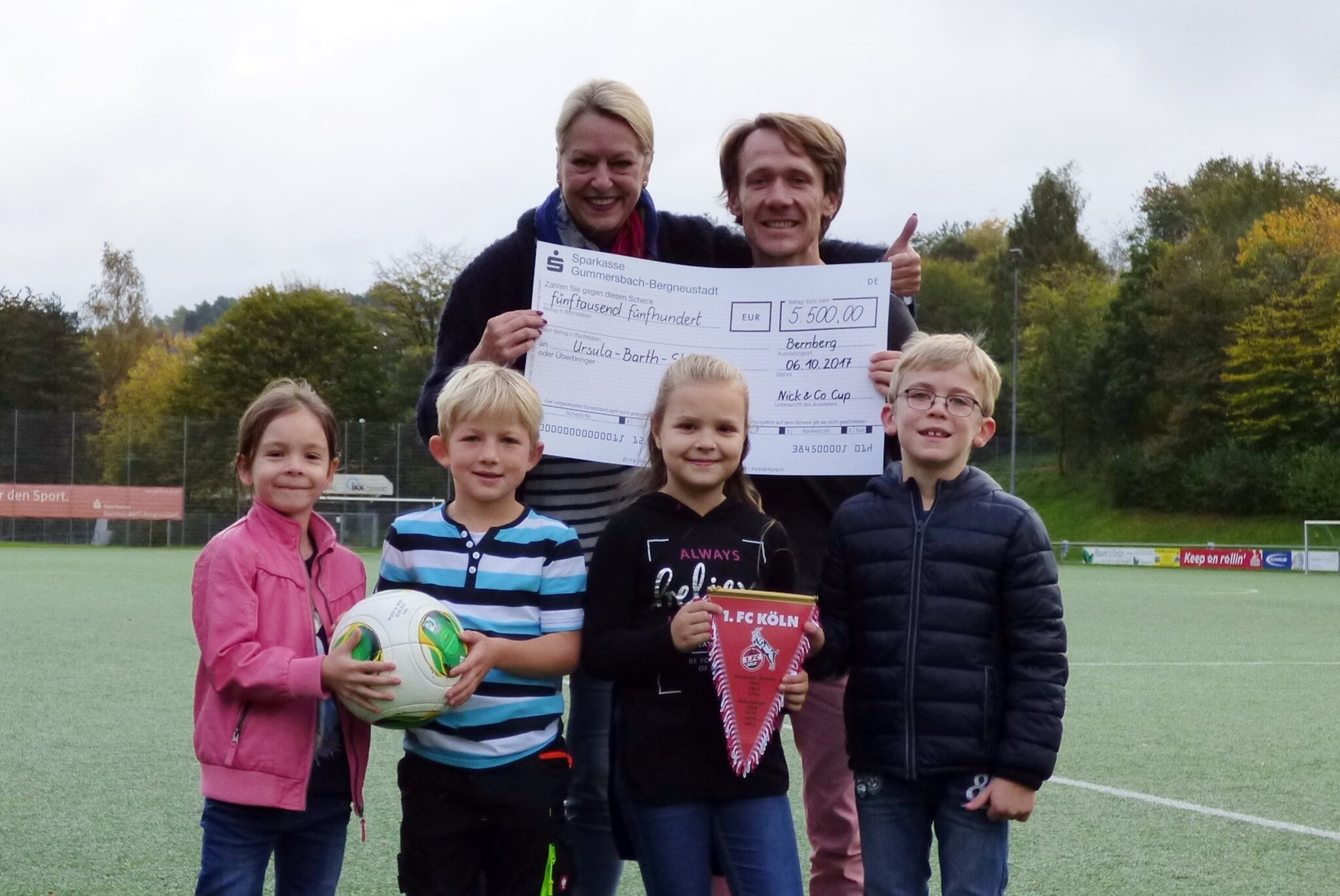 Spende für helfende Hände: Nick & Co. Kids Cup für den guten Zweck ...