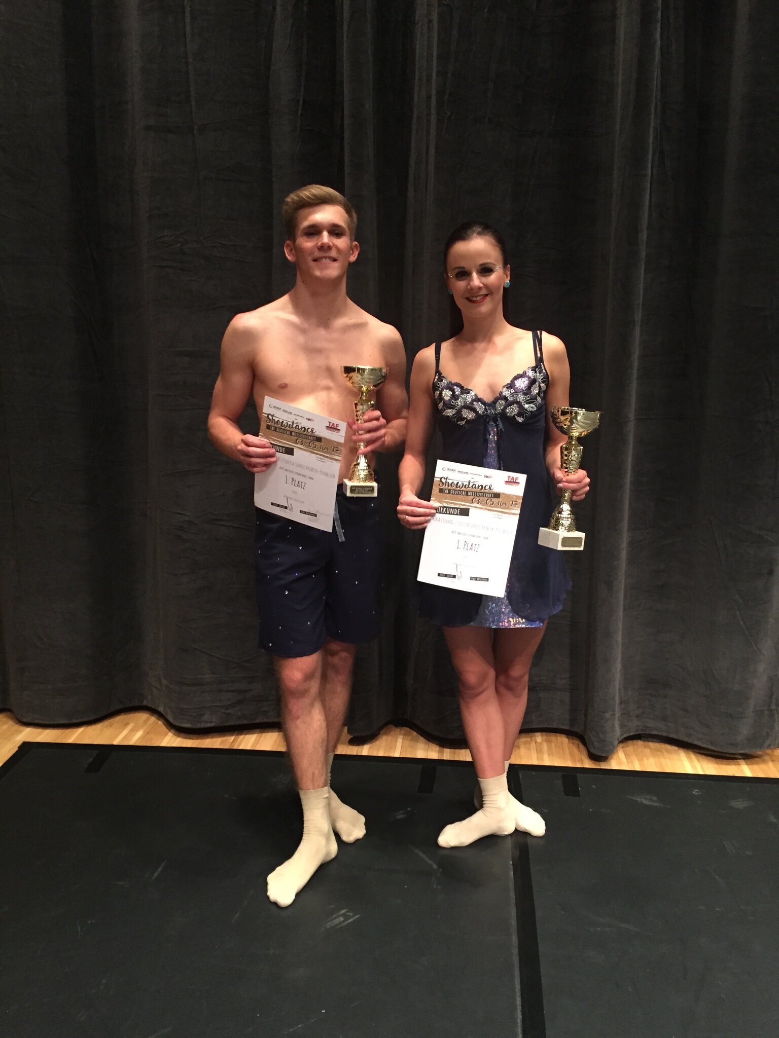 Meisterschaft im Showdance: Mika Einmal holt sich gleich zwei Titel