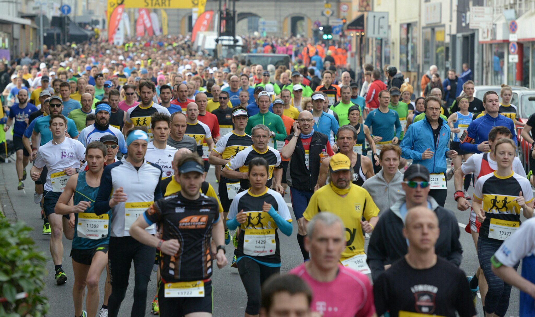 Postmarathon: Deutsche Post Marathon: Teilnehmerzahlen schon heute über ...