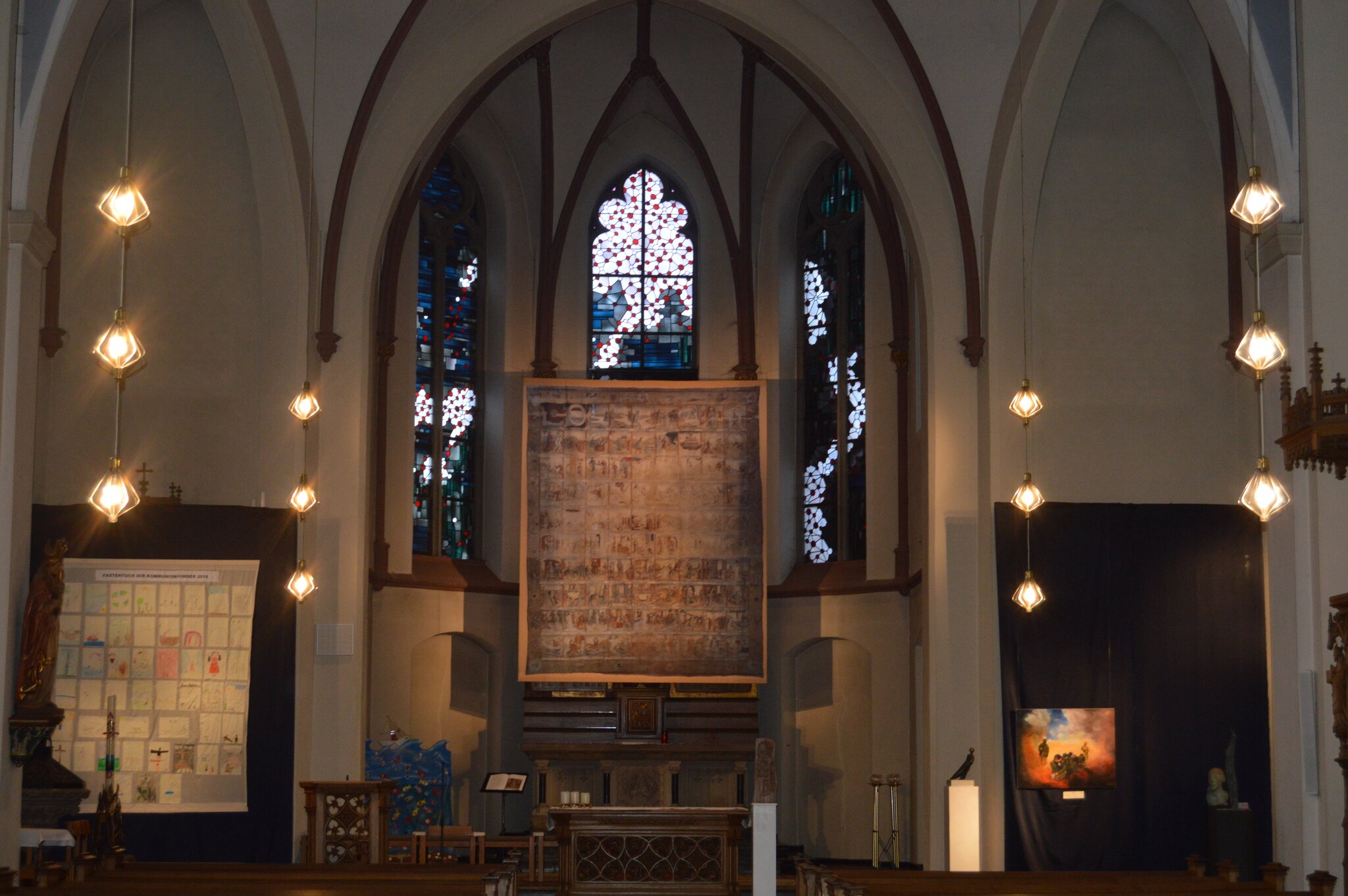 Zittauer Fastentuch: Hungertuch im Dialog mit Kunst von heute - Erftstadt