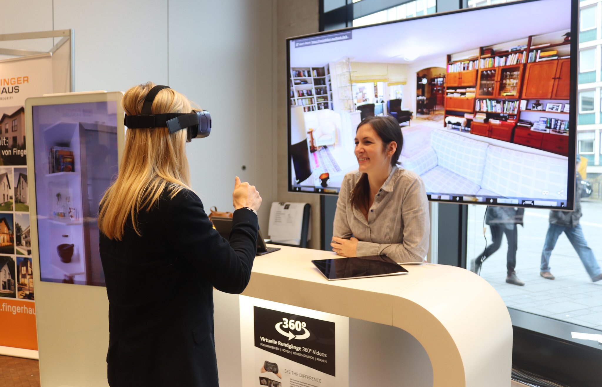 Messe "Bau- und Wohnträume": Virtual-Reality bot Einblicke in das ...