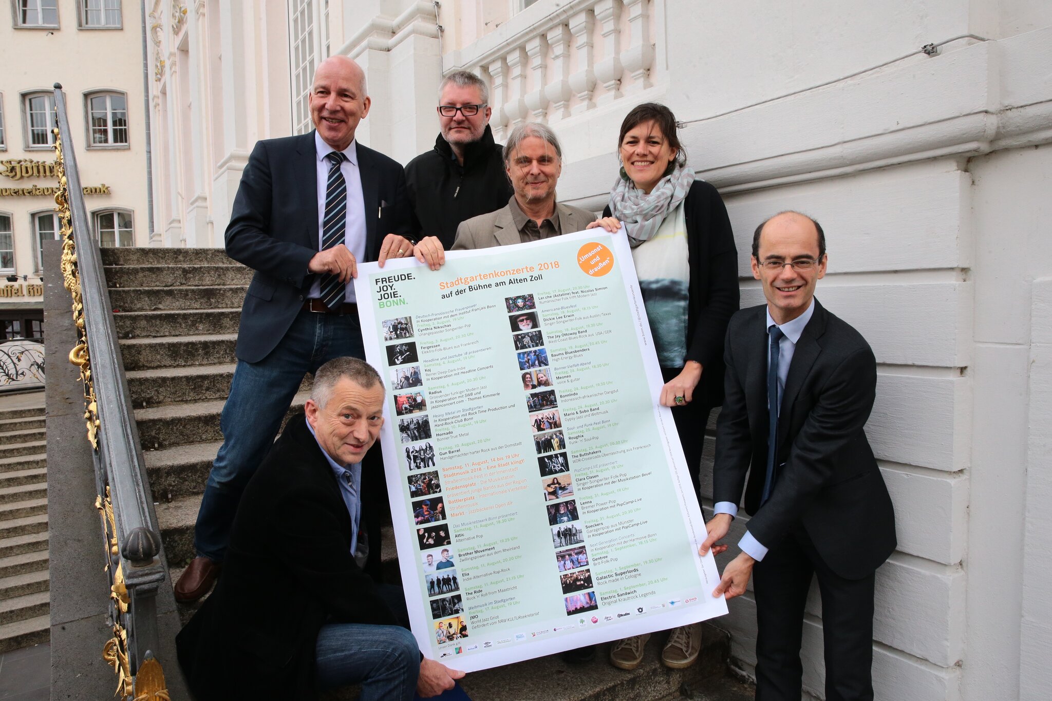 Bonner Sommerkonzerte: Stadtgarten am Alten Zoll ist Bühne für Neue ...