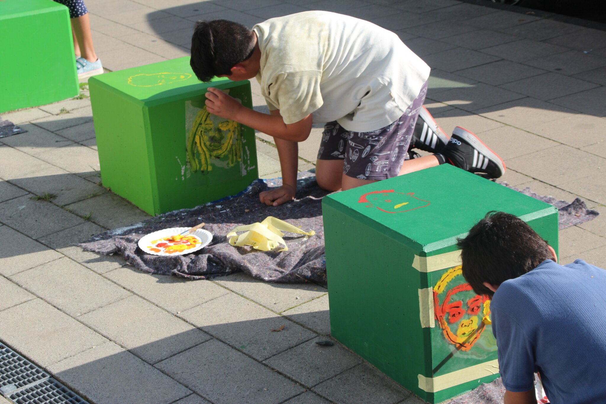 Street Art-Projekt an der Begegnungsstätte am Buchheimer Weg: Zugang ...