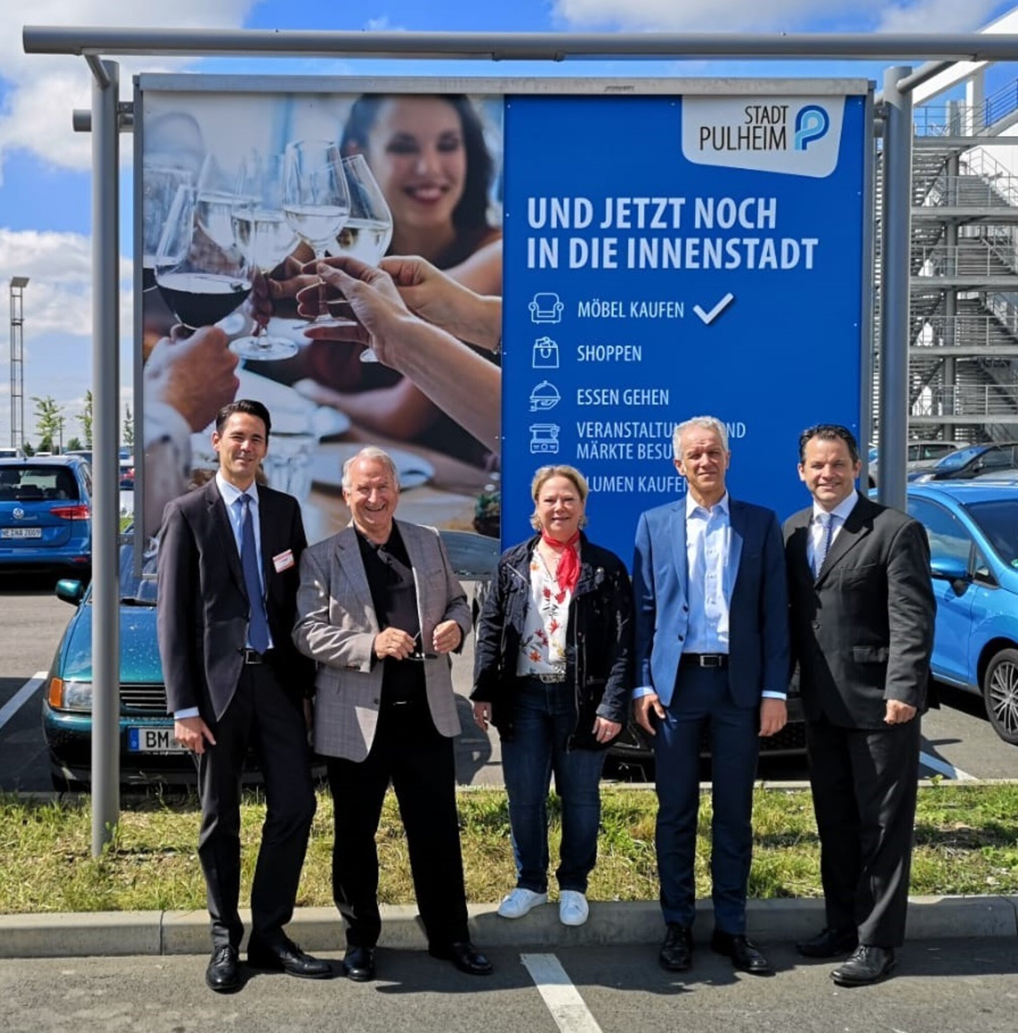 Und jetzt noch in die Innenstadt: Plakataktion gestartet - Pulheim