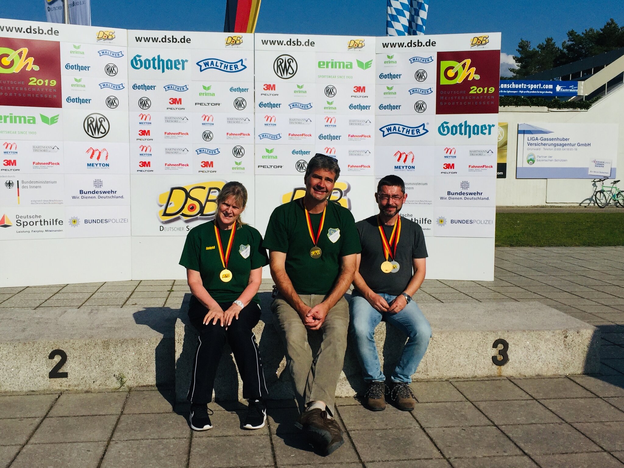 Drei Deutsche Meistertitel: Sportschützen holen sechs Medaillen