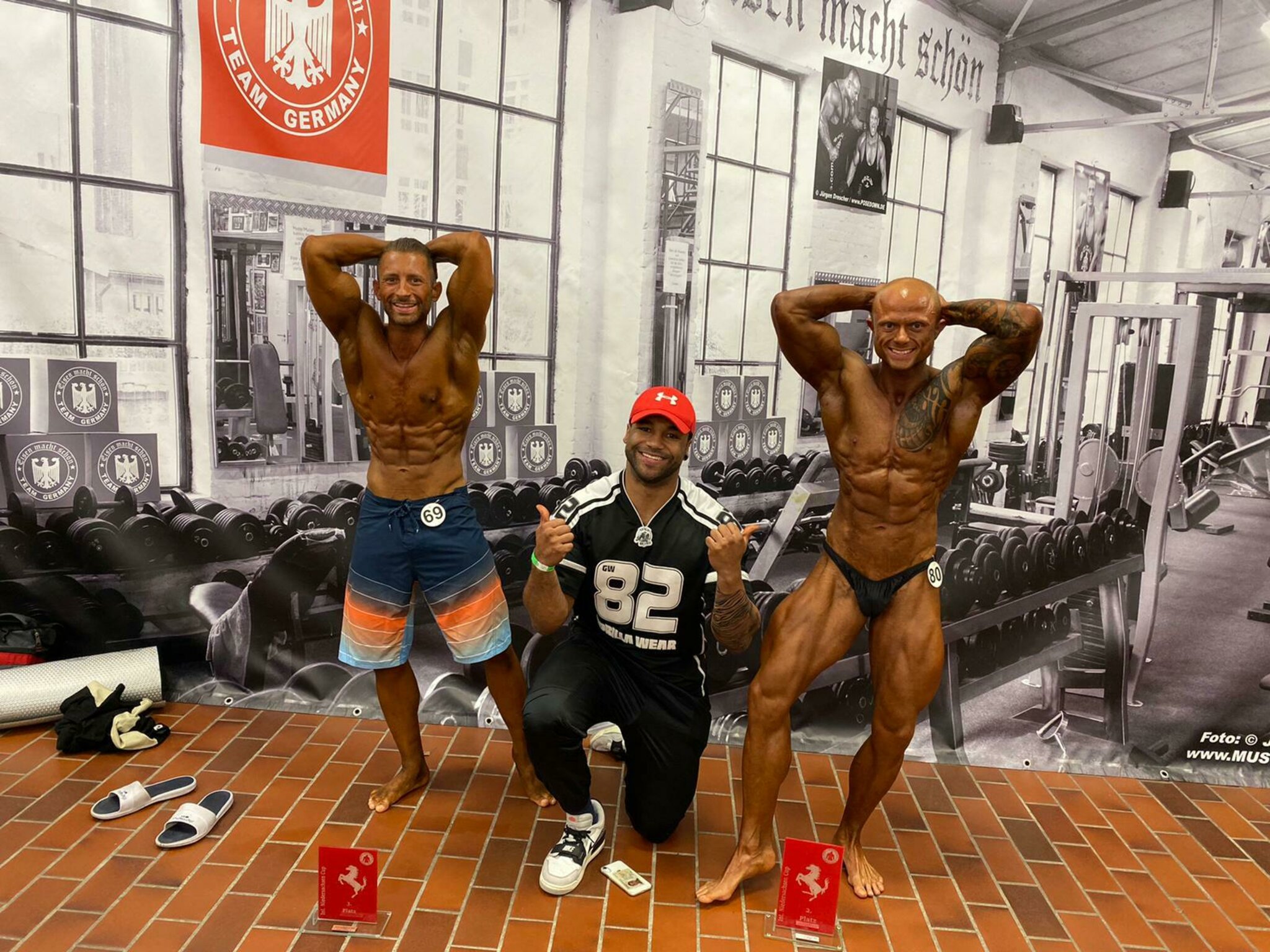 Bodybuilder gut in Form: Erfolge für Trainer Dwayne Cole