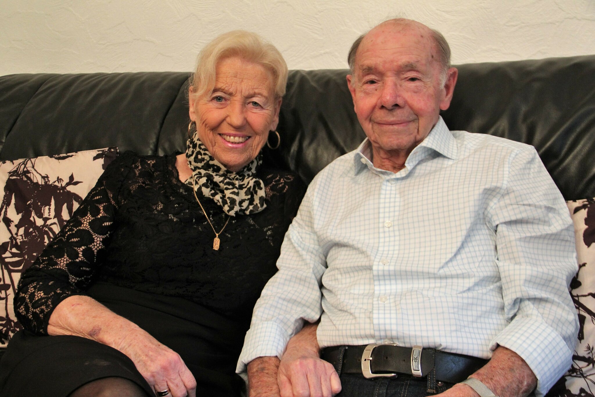 Mit Humor durch die Dekaden: Wilma und Jakob Reuter feierten ihre ...