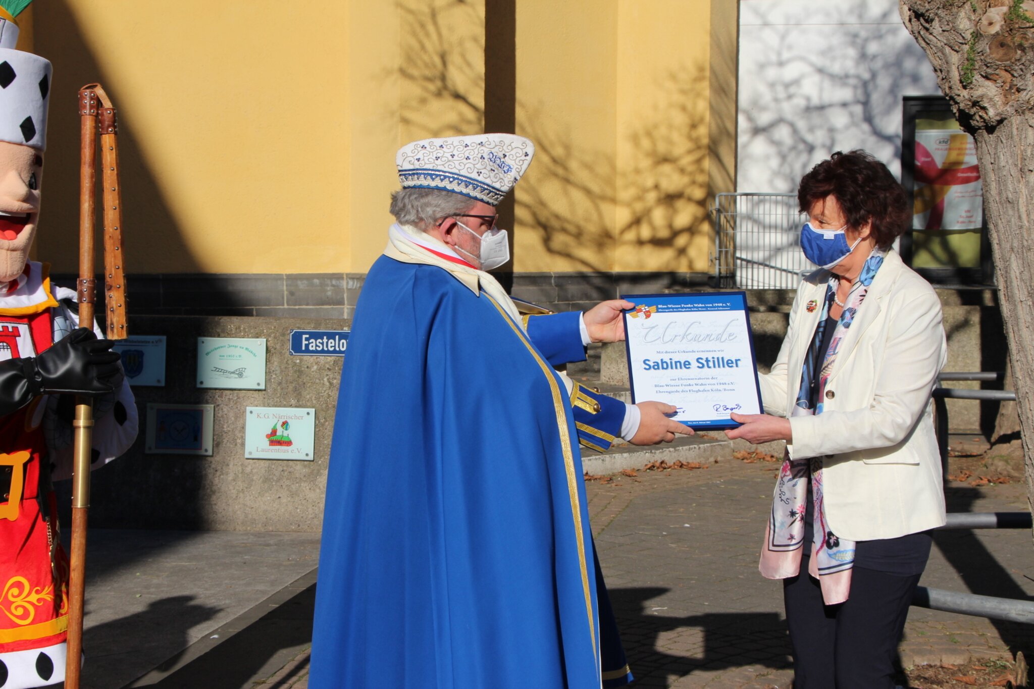 Ernennung durch die Blau-Wieße Funke Wahn: Sabine Stiller ist ...