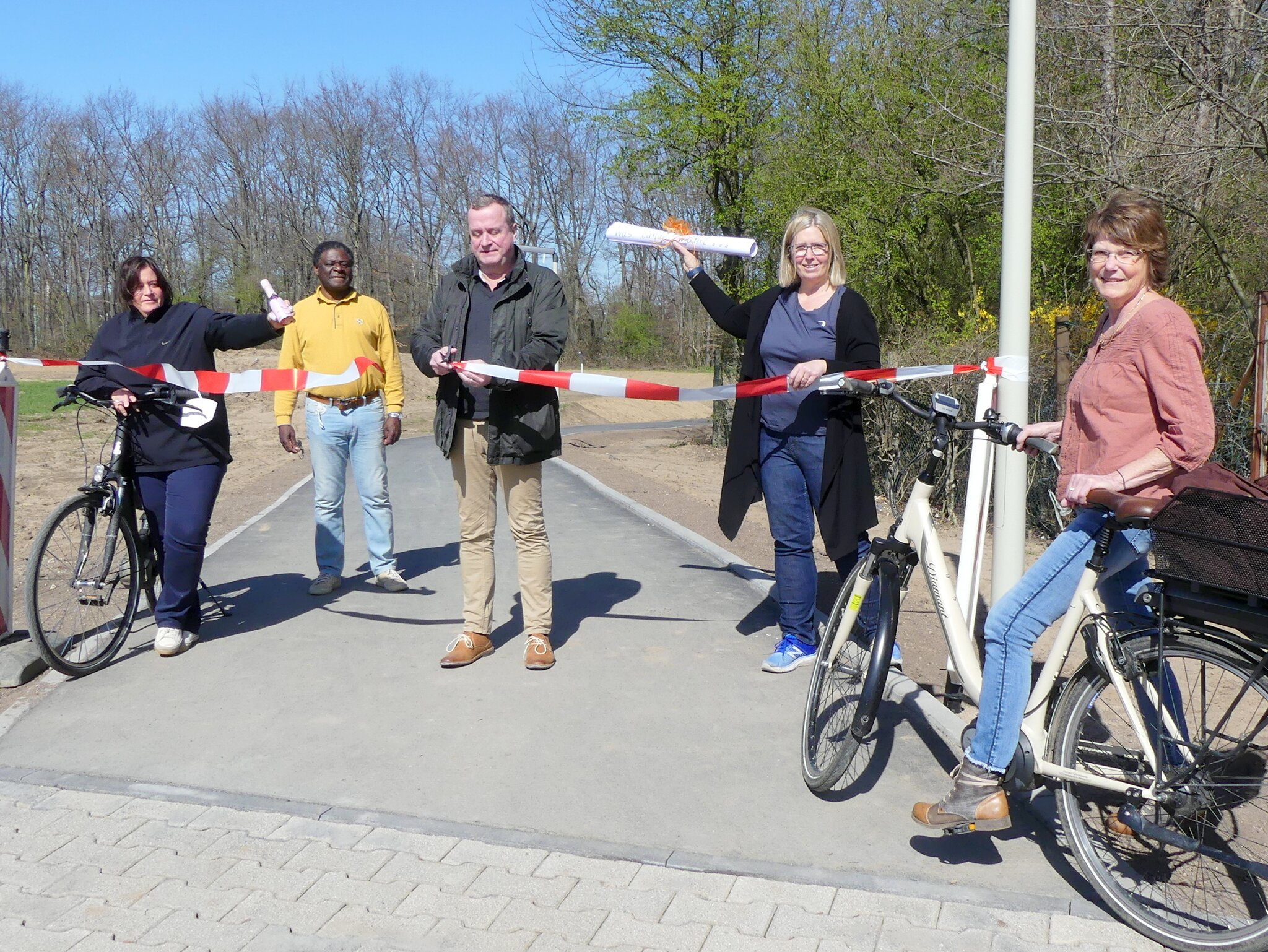 Radweg in Vilich: Neuer Radweg zwischen Vilich und Vilich-Müldorf wurde ...