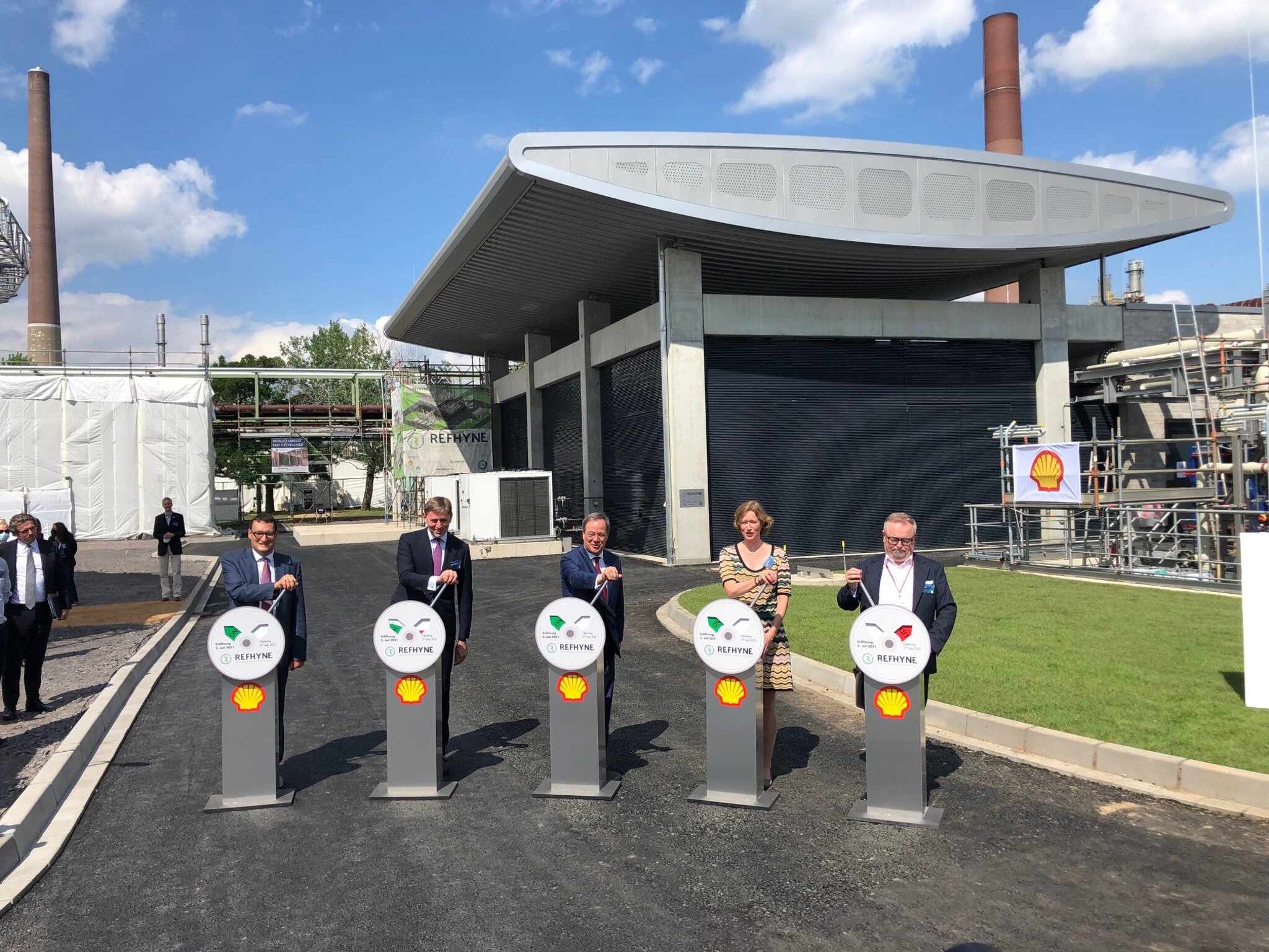 Bei der Shell: Nordrhein-Westfalen ist Wasserstoffland“