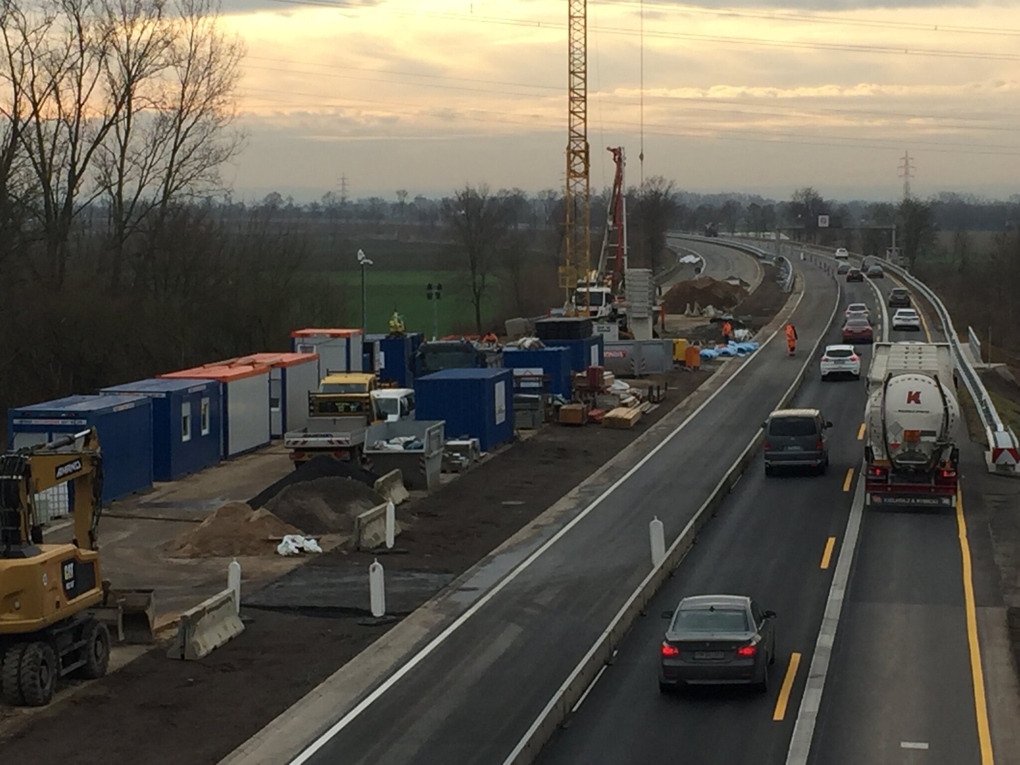 Autobahn freigegeben: Seit Donnerstagnacht geht es wieder Richtung Süden