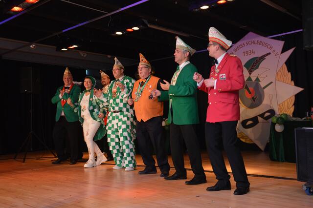 Gelungene Jubiläumssitzung: KG Grün-Weiß Schlebusch feiert ihren „Draum ...