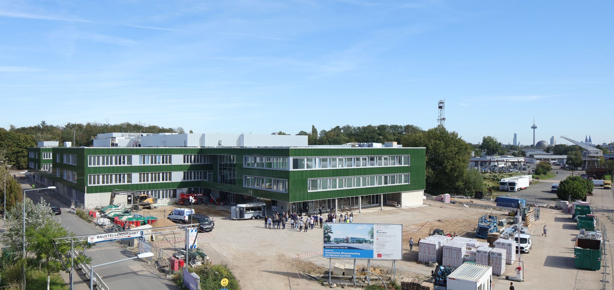 Gesamtschule Wasseramselweg: Genau im Zeitplan - Ehrenfeld