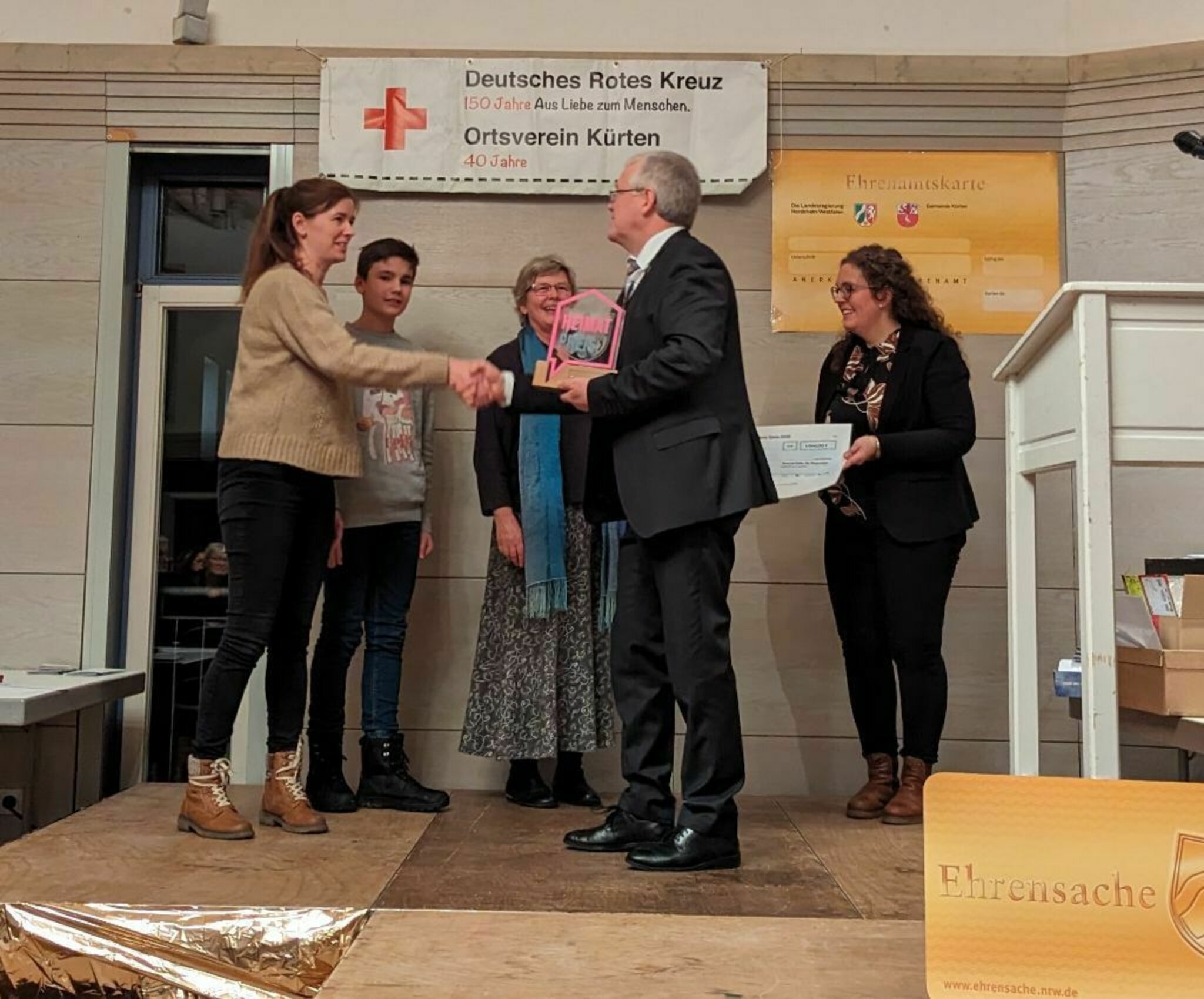 Heimatpreis: 3. Platz für den Bienenzuchtverein Bechen e.V. - Kürten