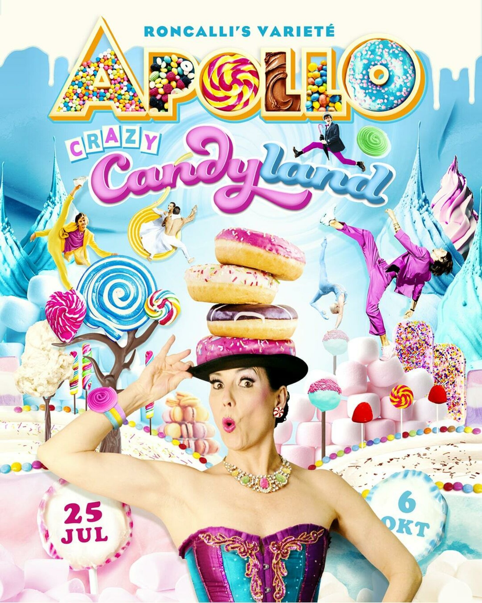 Roncalli´s Apollo-Varieté in Düsseldorf: „Crazy Candyland“ lässt Dich ...