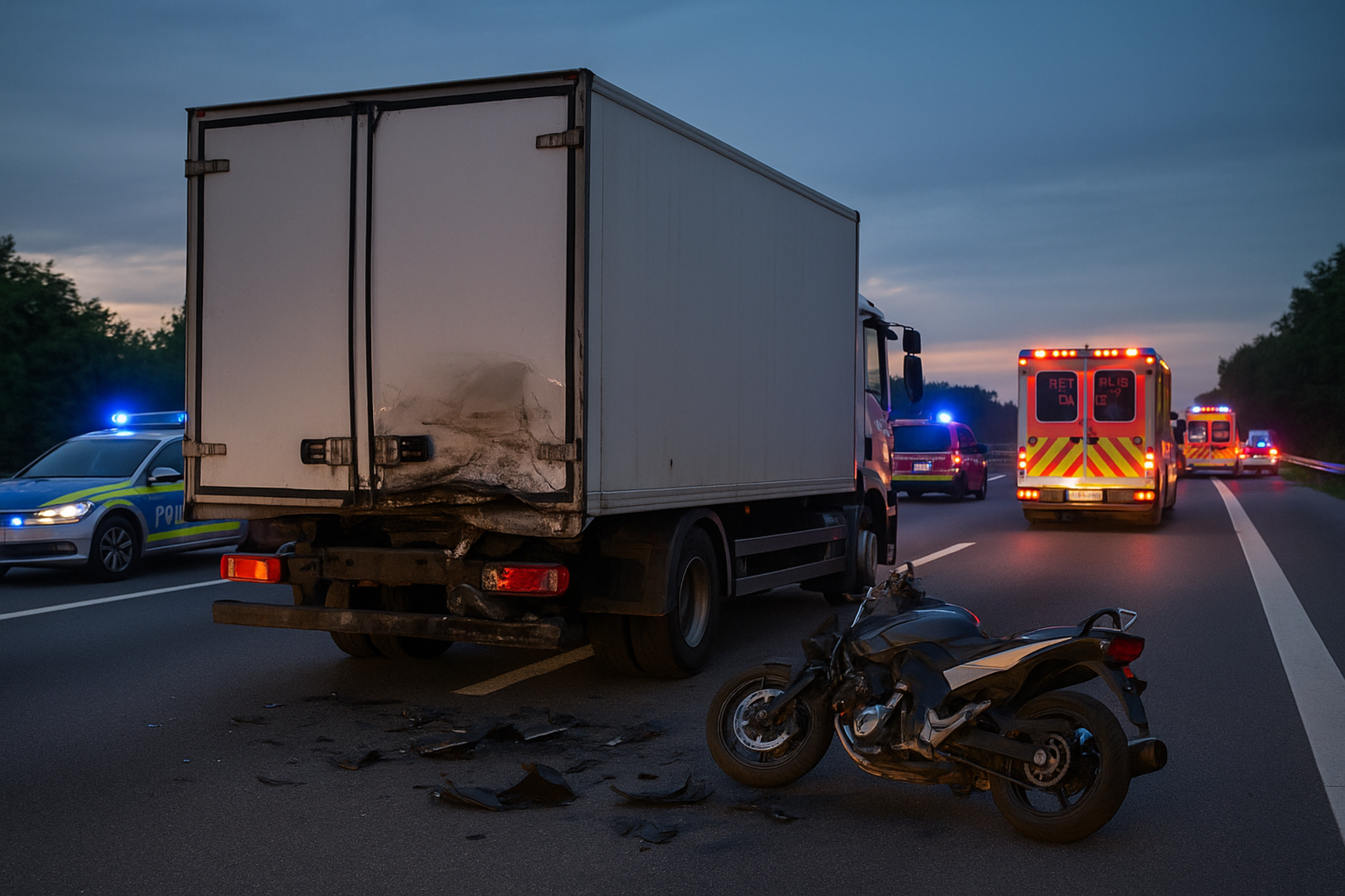 Tragödie am Stauende in Gremberg: Rollerfahrer (22) stirbt bei Massencrash – Lkw rast in ...