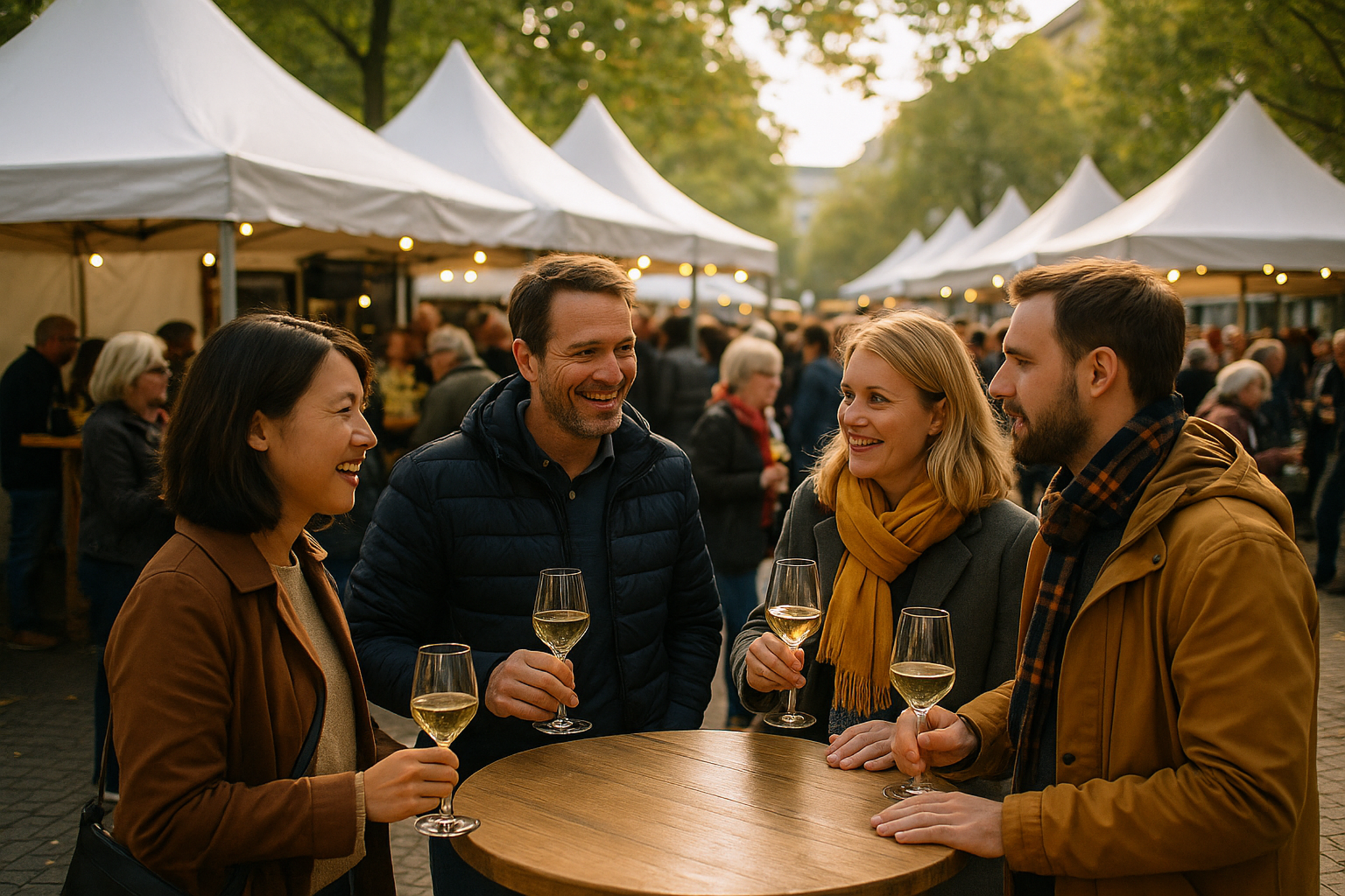 Köln hebt das Glas: Der Weinmarkt auf dem Neumarkt kehrt zurück - Köln