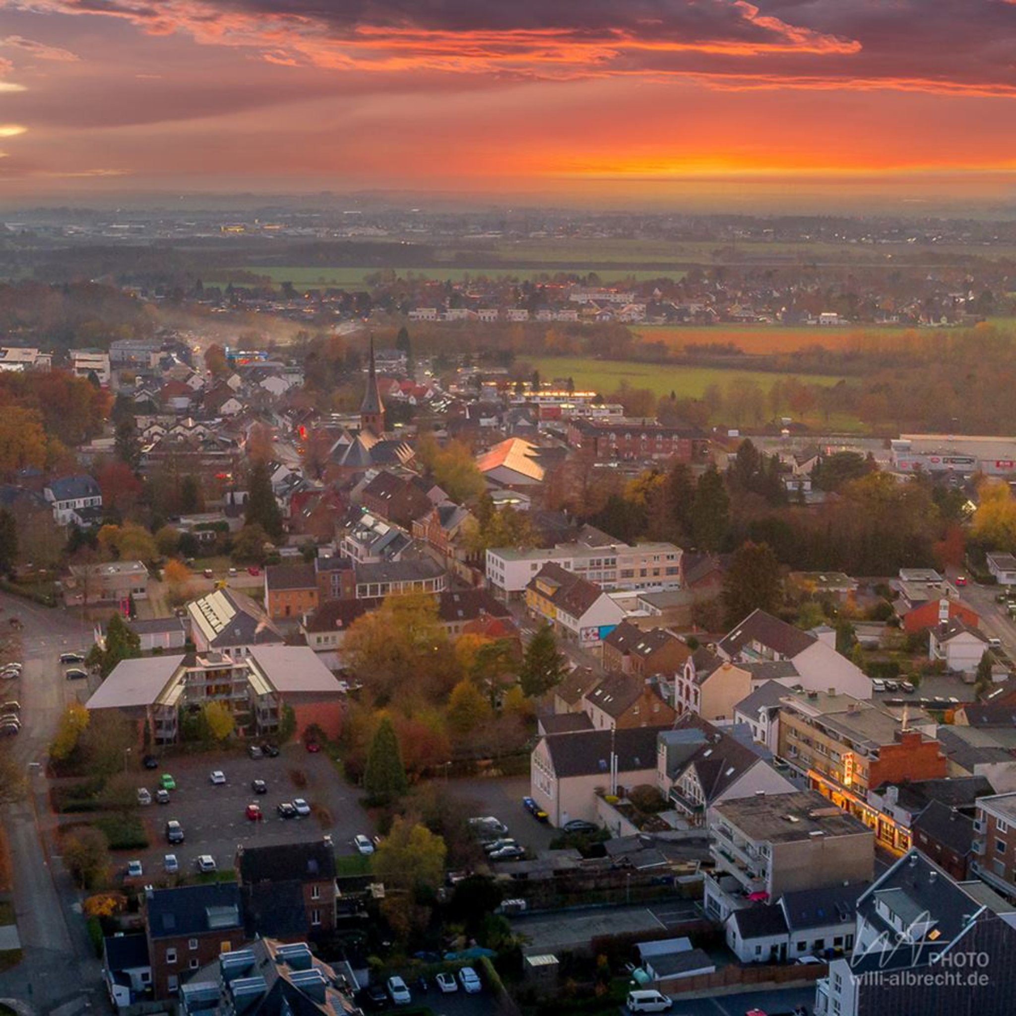 Liblar im Abendlicht